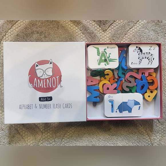 Toys | Alphabet Number Flash Cards For Kids Multicolor | Poshmark